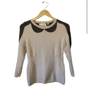Anthropologie | Sweaters | Anthropologie Glamorous W Metallic Hints ...